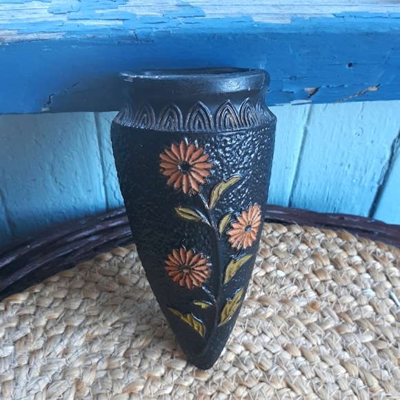Vintage-Japan | Wall Decor | Vintage Tokanabe Black Ware Japan Wall ...